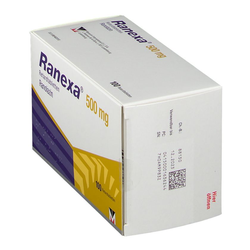 Ranexa® 500 mg 100 St - shop-apotheke.com