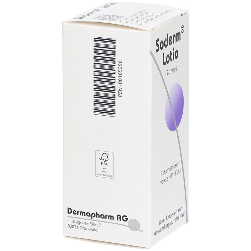 Soderm® Lotio 1,22 mg/g 50 ml - shop-apotheke.com