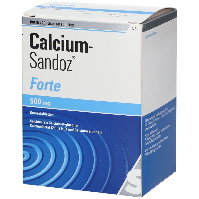 Calcium-Sandoz® Forte 5x20 St - shop-apotheke.com