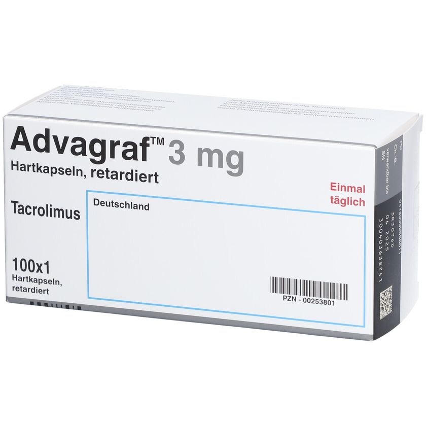 Advagraf® 3 mg 100 St - shop-apotheke.com