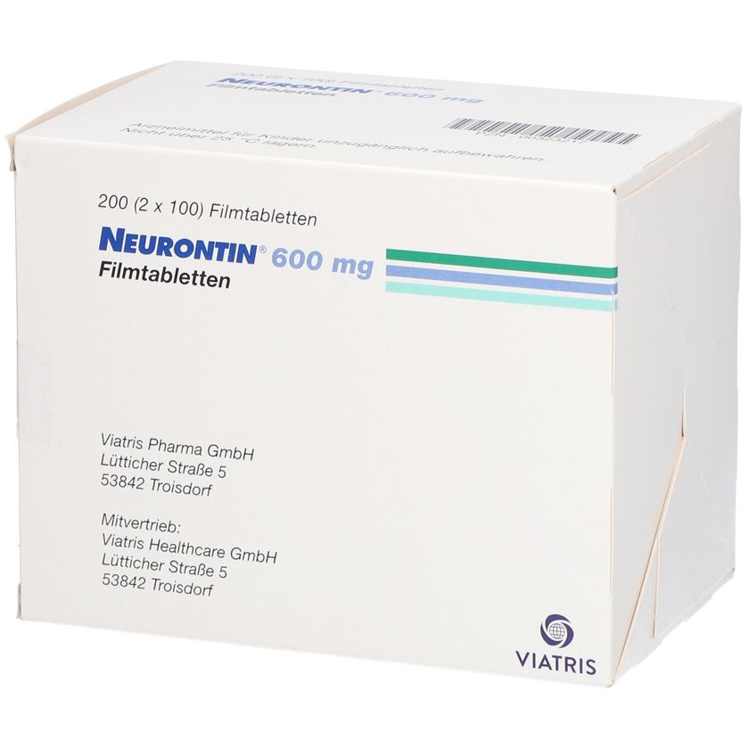 Neurontin® 600 mg 200 St - shop-apotheke.com
