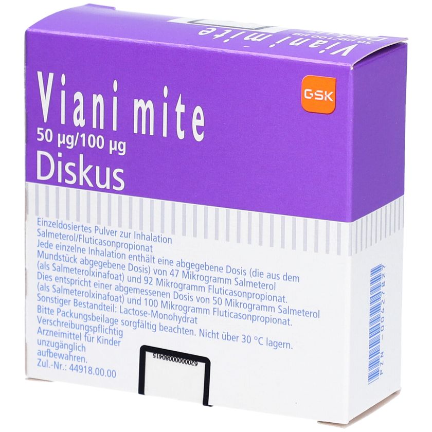 Viani® mite 50 ug/100 ug Diskus® 60 St - shop-apotheke.com