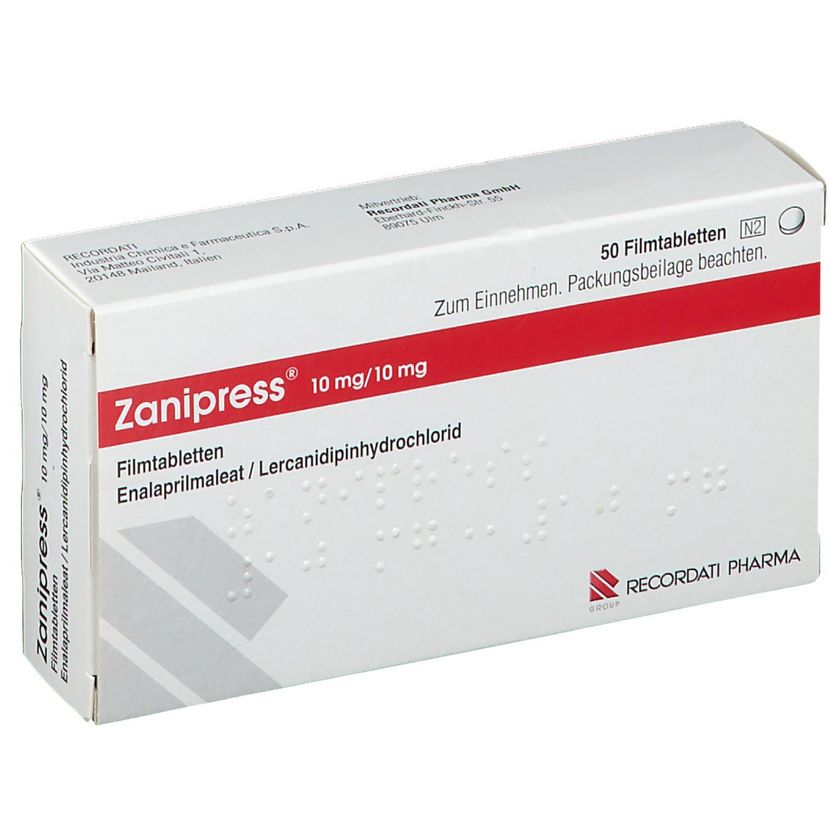 Zanipress® 10 mg/10 mg 50 St - shop-apotheke.com