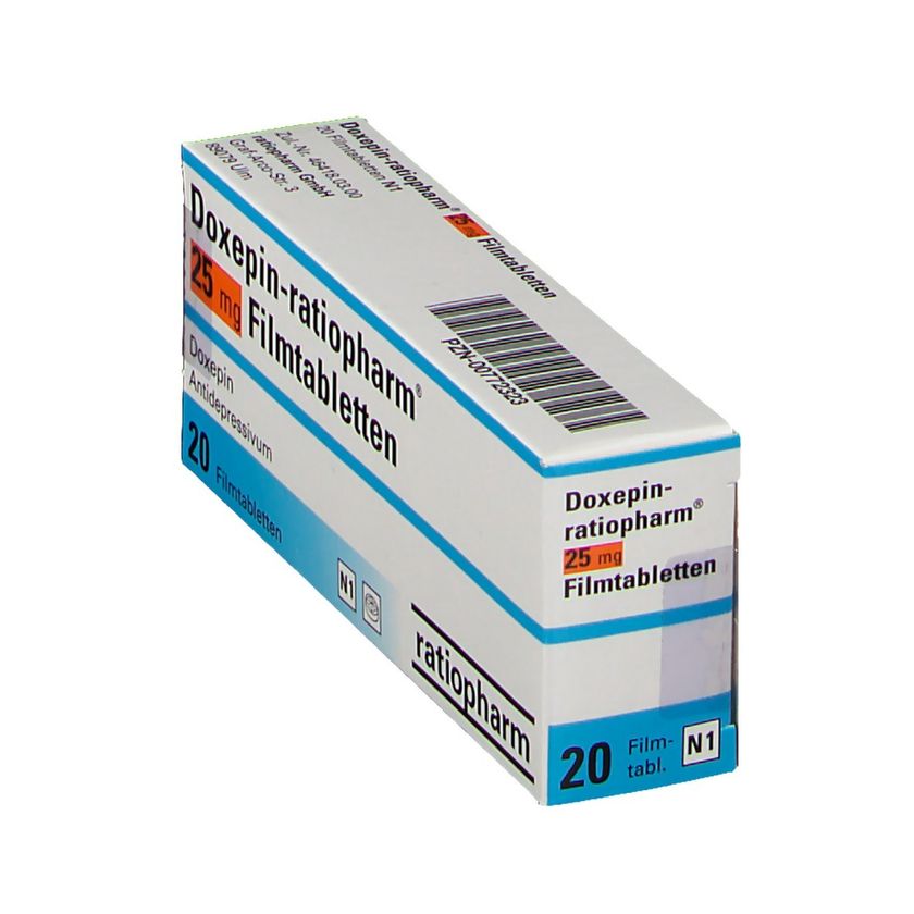 Doxepin-ratiopharm® 25 mg 20 St - shop-apotheke.com