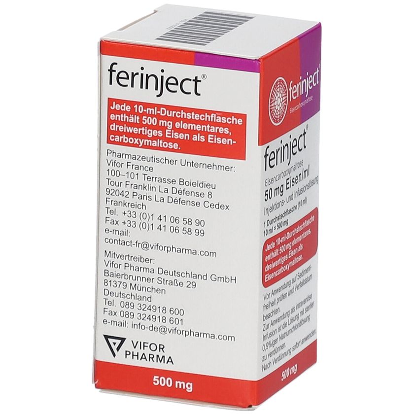 FERINJECT 50 mg Eisen/ml 10 ml - shop-apotheke.com