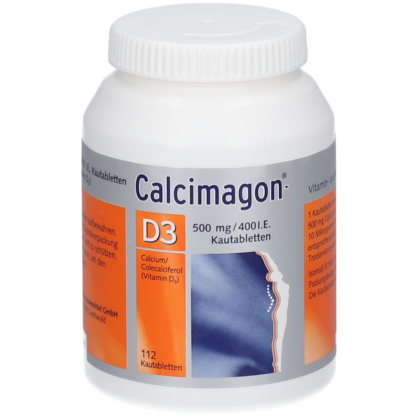 Calcimagon®-D3 500 mg/ 400 I.E. Kautabletten 112 St - shop-apotheke.com