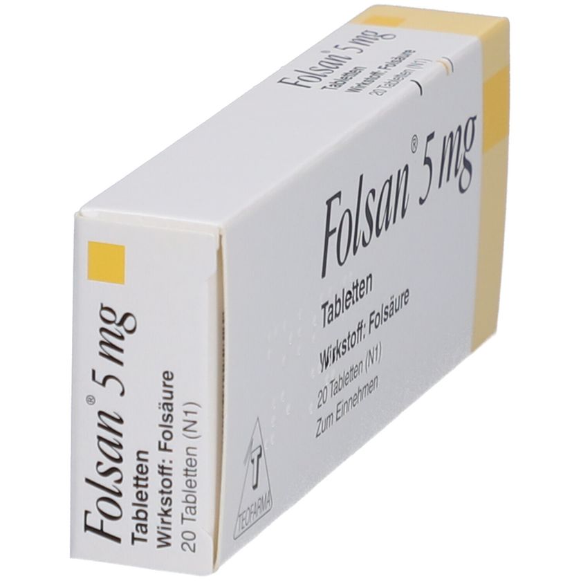 Folsan® 5 mg 20 St - shop-apotheke.com