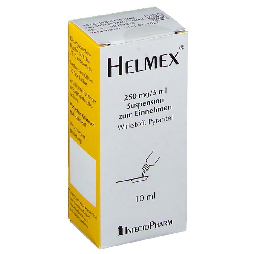Helmex® 250 mg/5 ml 10 ml - shop-apotheke.com