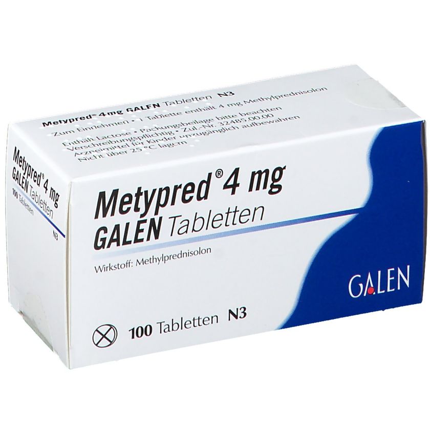 Metypred® 4 mg GALEN 100 St - shop-apotheke.com