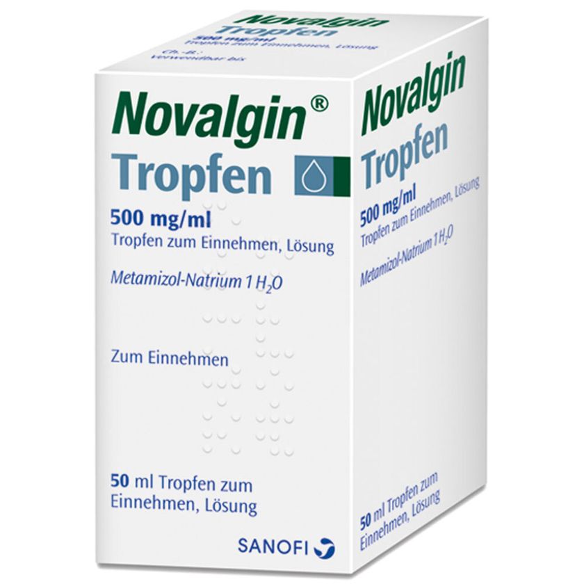 Novalgin® Tropfen 500 mg/ml 50 ml - shop-apotheke.com
