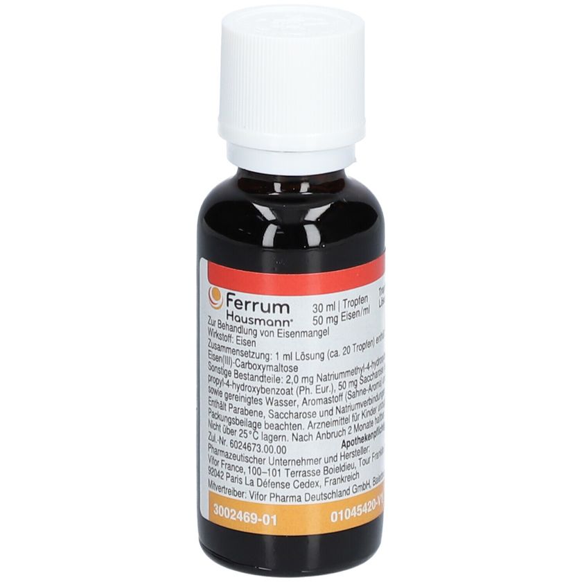 Ferrum Hausmann® Lösung 30 ml - shop-apotheke.com