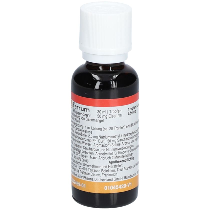 Ferrum Hausmann® Lösung 30 ml - shop-apotheke.com