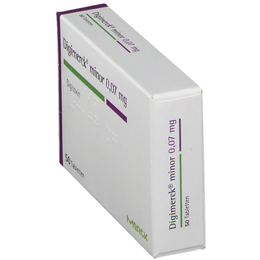 Digimerck® minor 0,07 mg 50 St - shop-apotheke.com