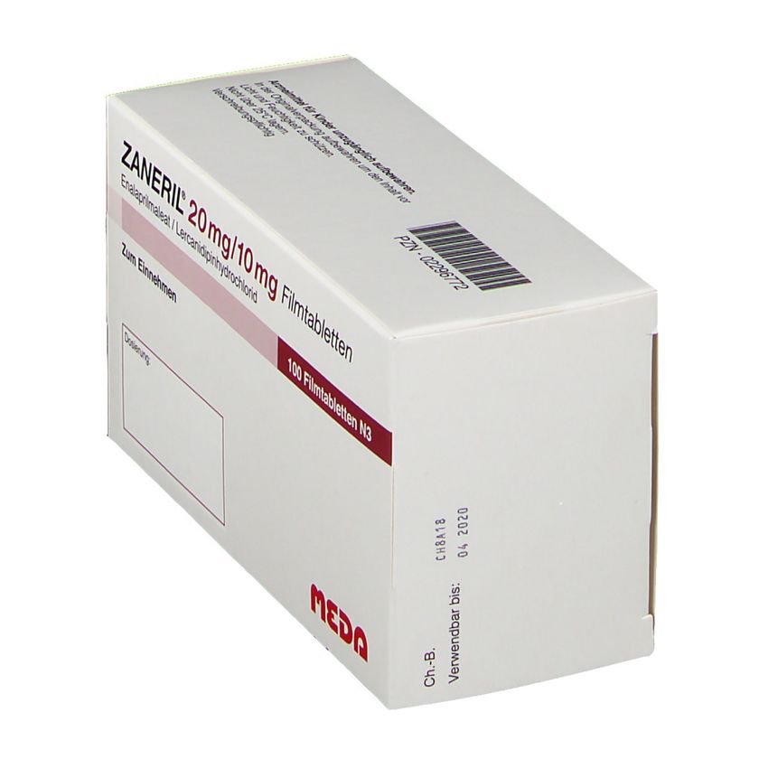 Zaneril 20 mg/10 mg Filmtabletten 100 St - shop-apotheke.com