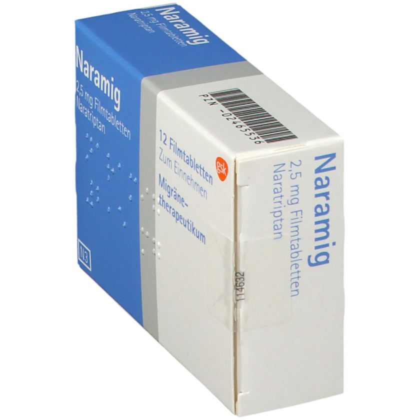 Naramig® 2,5 mg 12 St - shop-apotheke.com