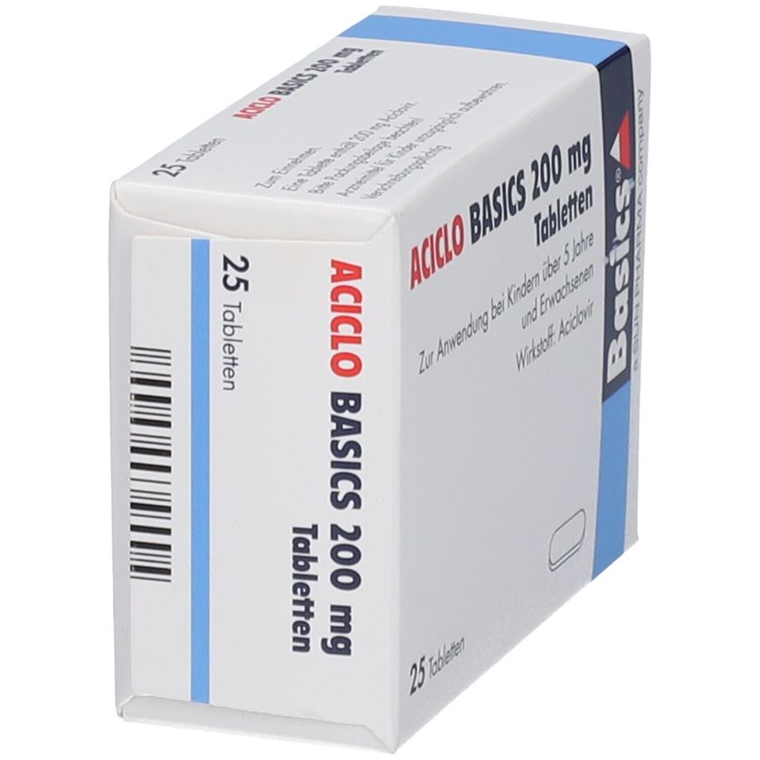 ACICLO BASICS 200 mg 25 St - shop-apotheke.com