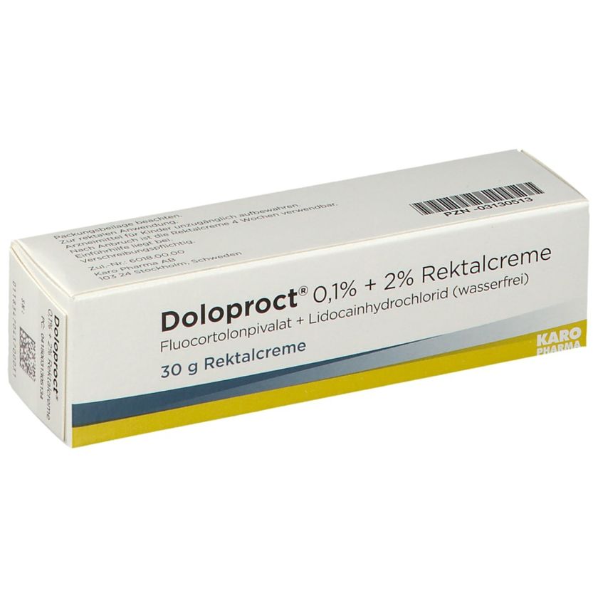 Doloproct® 0,1 % + 2 % Rektalcreme 30 g - shop-apotheke.com