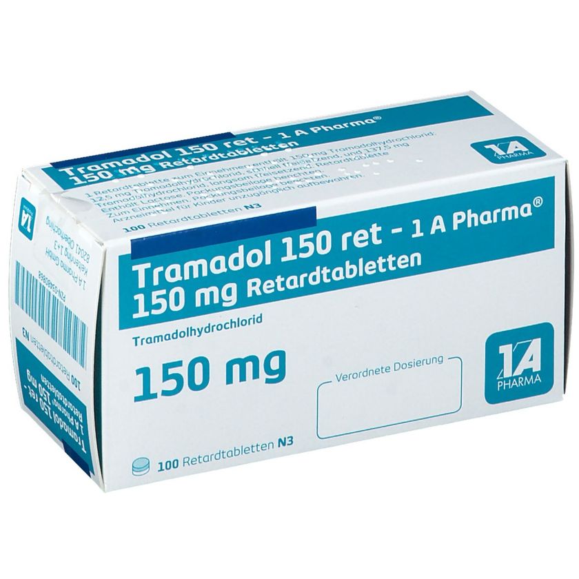 Tramadol 150 ret - 1 A Pharma® 100 St - shop-apotheke.com