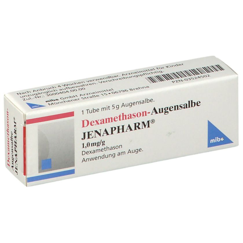Dexamethason Augensalbe Jenapharm 5 g - shop-apotheke.com