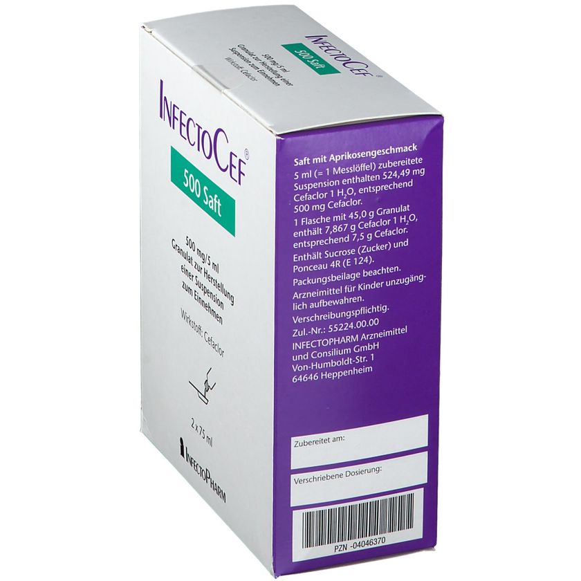 InfectoCef® 500 Saft 2x75 ml - shop-apotheke.com