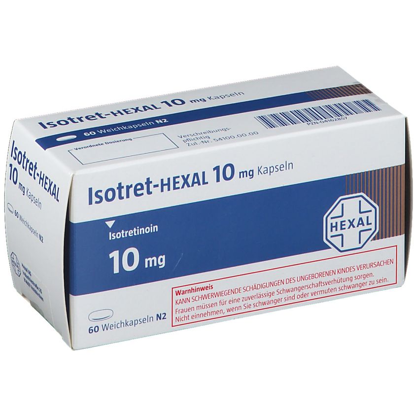 Isotret-HEXAL 10 mg 60 St - shop-apotheke.com