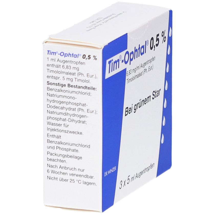 Tim®-Ophtal® 0,5 % 3x5 ml - shop-apotheke.com