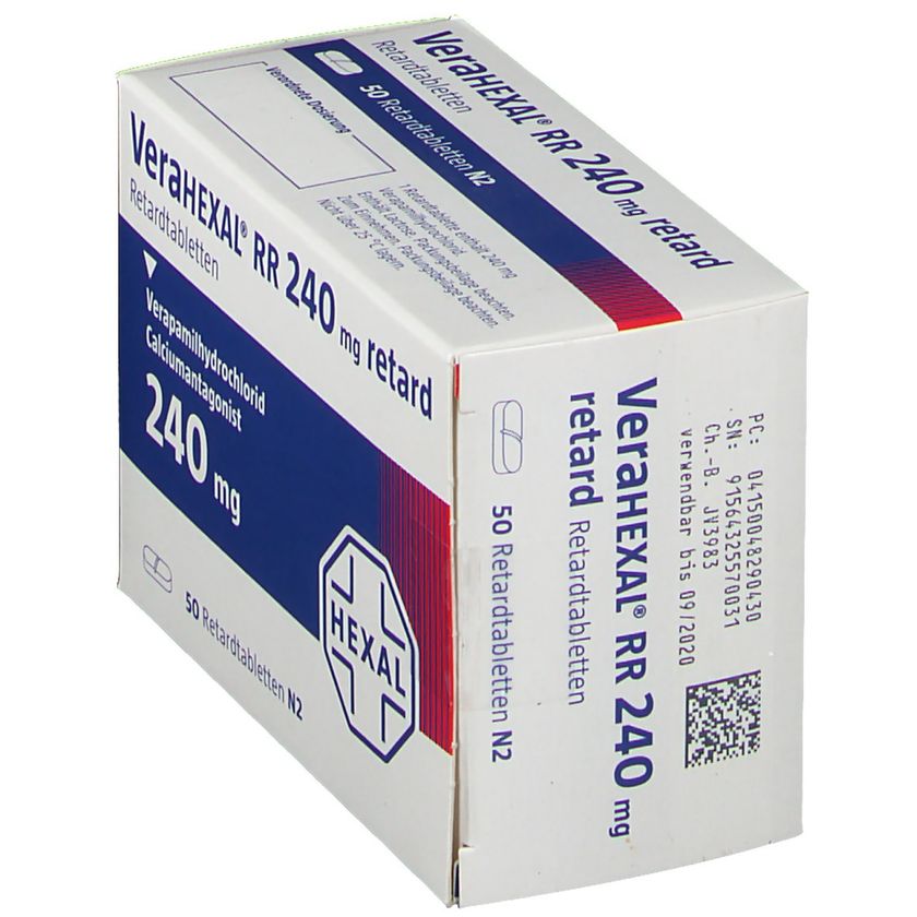 VeraHEXAL® RR 240 mg retard 50 St - shop-apotheke.com