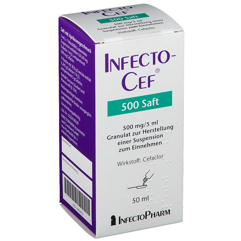 InfectoCef® 500 Saft 50 ml - shop-apotheke.com