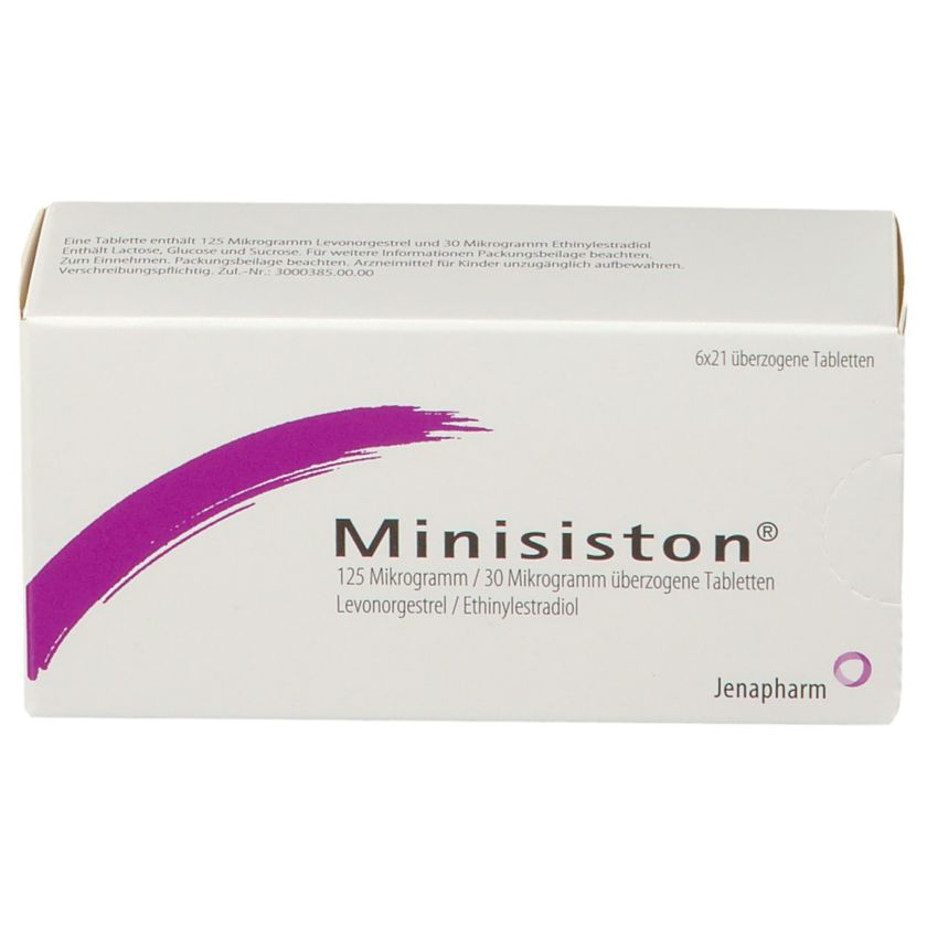 Minisiston® 125 µg/30 µg 6x21 St - shop-apotheke.com