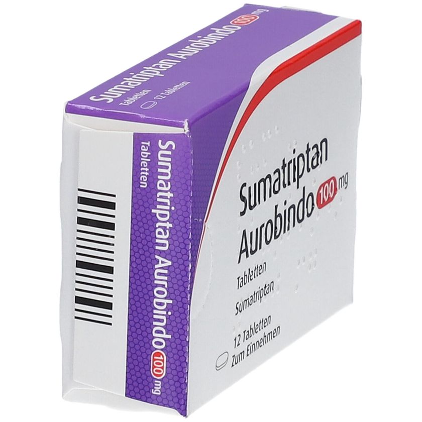 Sumatriptan Aurobindo 100 mg 12 St - shop-apotheke.com