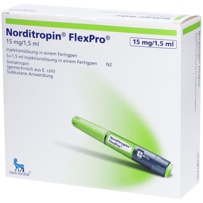 Norditropin® FlexPro® 15 mg/1,5 ml 5x1,5 ml - shop-apotheke.com