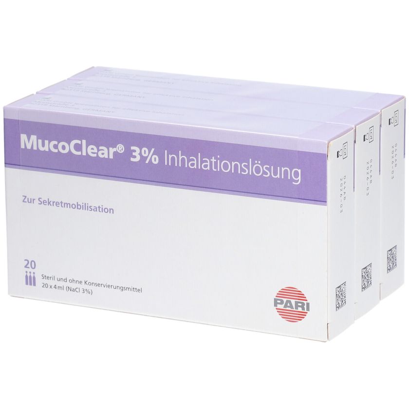 MucoClear® 3% Inhalationslösung 60x4 ml - shop-apotheke.com