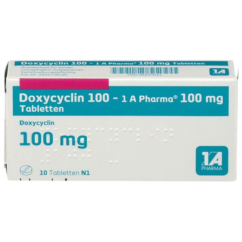 Doxycyclin 100 - 1 A Pharma® 10 St - shop-apotheke.com