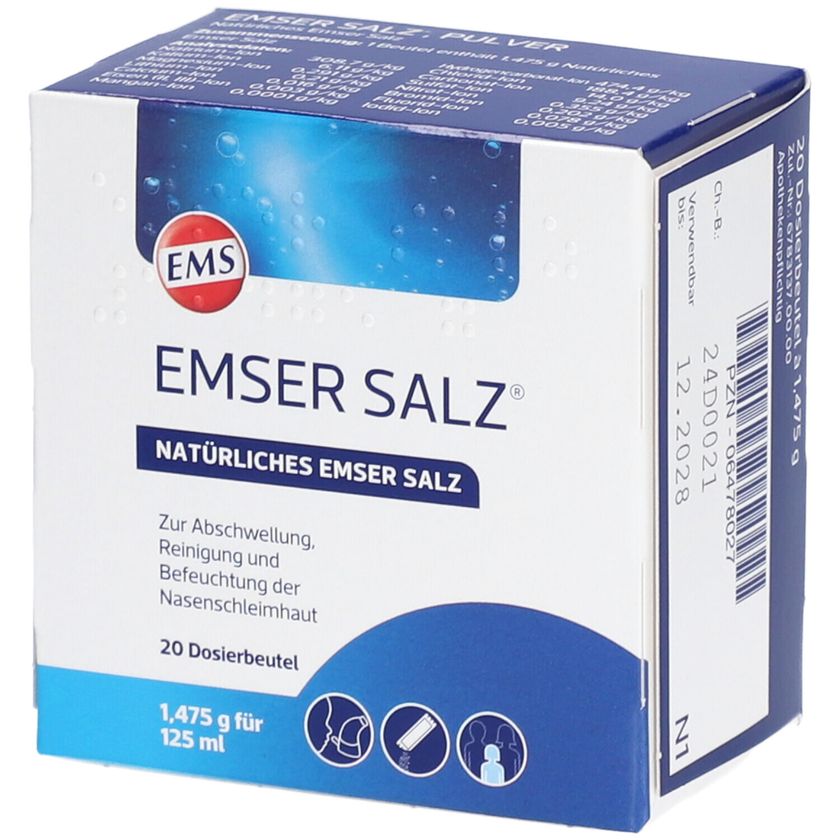 EMSER SALZ® 1,475g Pulver 20 St - shop-apotheke.com