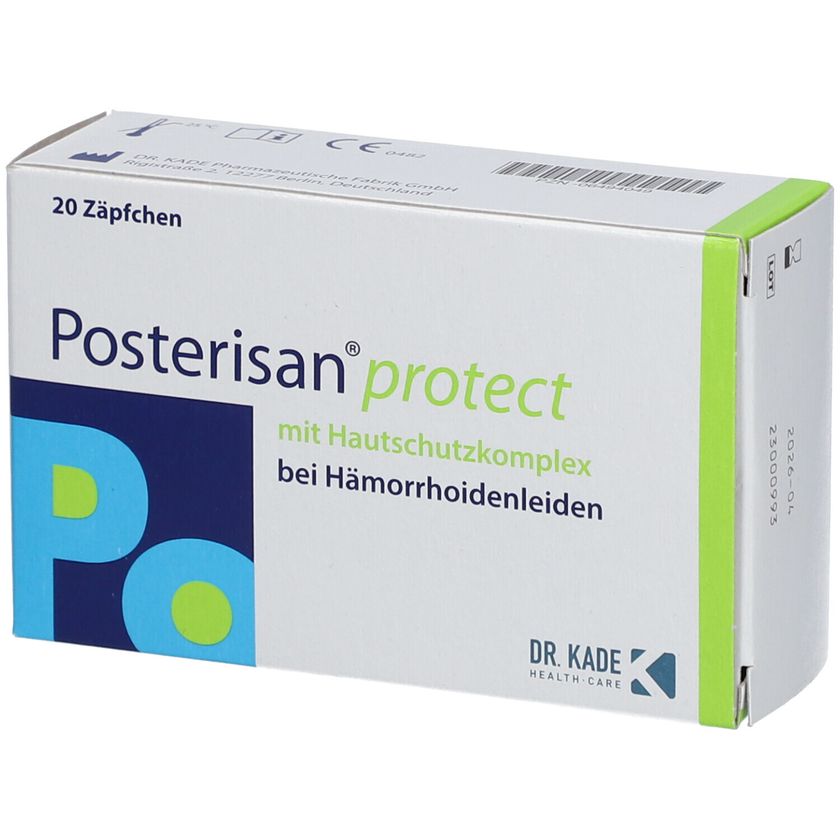 Posterisan® protect Zäpfchen 20 St - shop-apotheke.com