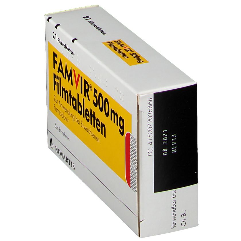 FAMVIR® 500 mg 21 St - shop-apotheke.com