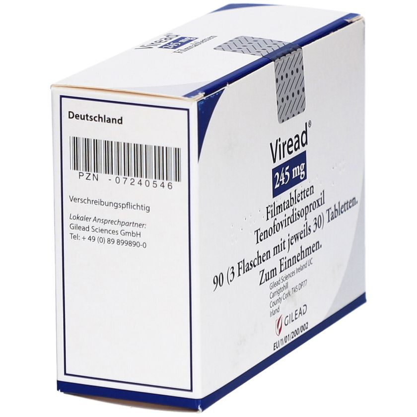 Viread® 245 mg 3x30 St - shop-apotheke.com