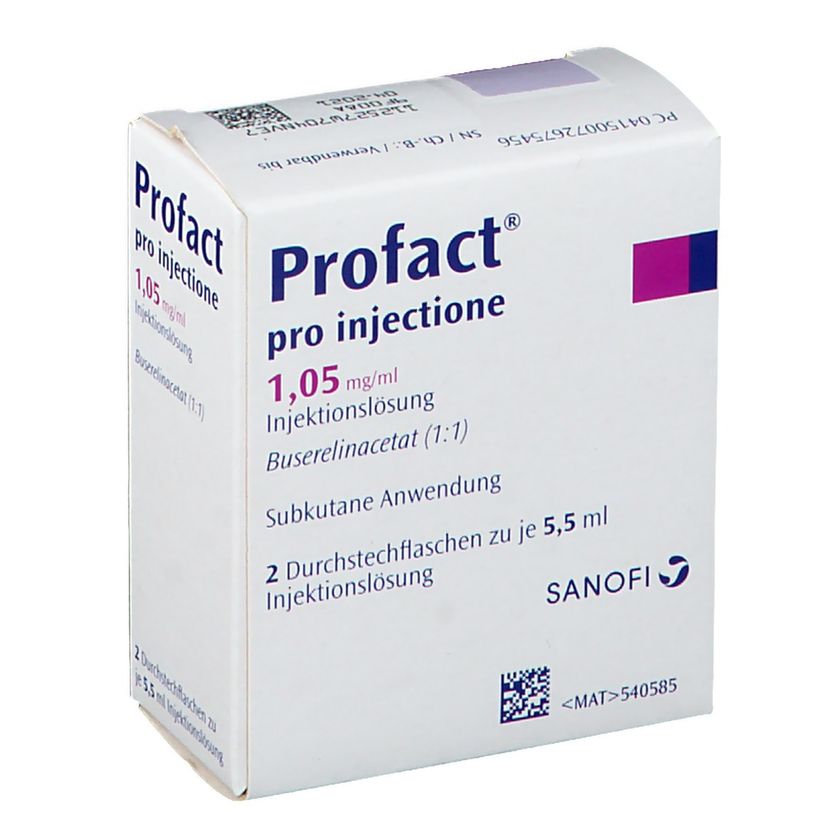 Profact® pro injectione 1,05 mg/ml 2x5,5 ml - shop-apotheke.com