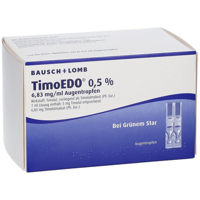 TimoEDO® 0,5% 120x0,5 ml - shop-apotheke.com