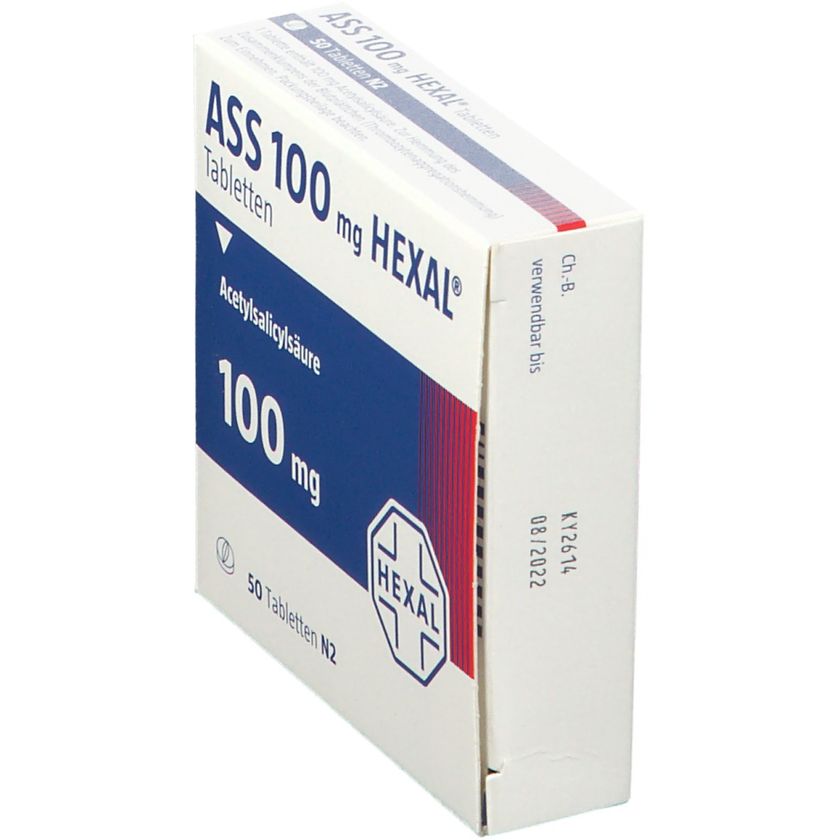 ASS 100 mg HEXAL® 50 St - shop-apotheke.com