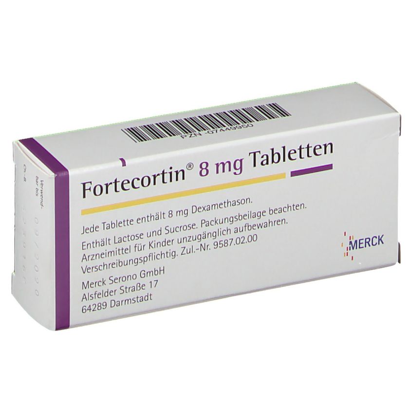 Fortecortin® 8 mg 50 St - shop-apotheke.com