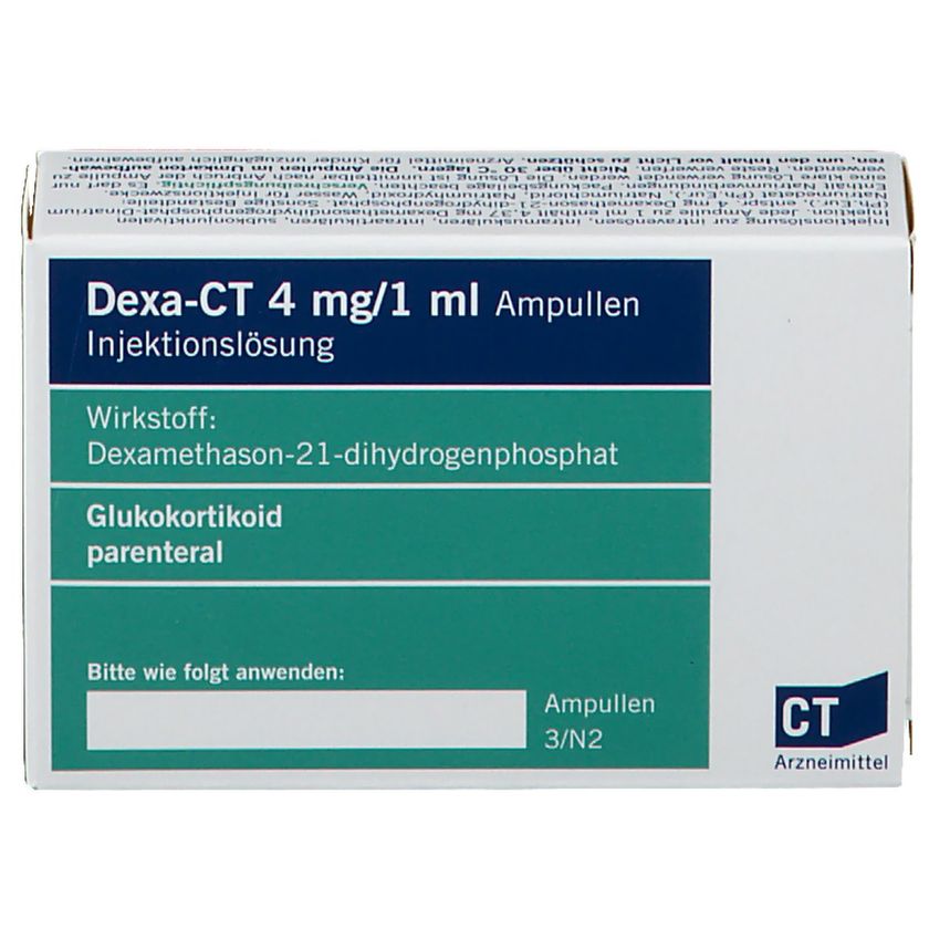 Dexa-CT 4 mg/1 ml Ampullen 3x1 ml - shop-apotheke.com