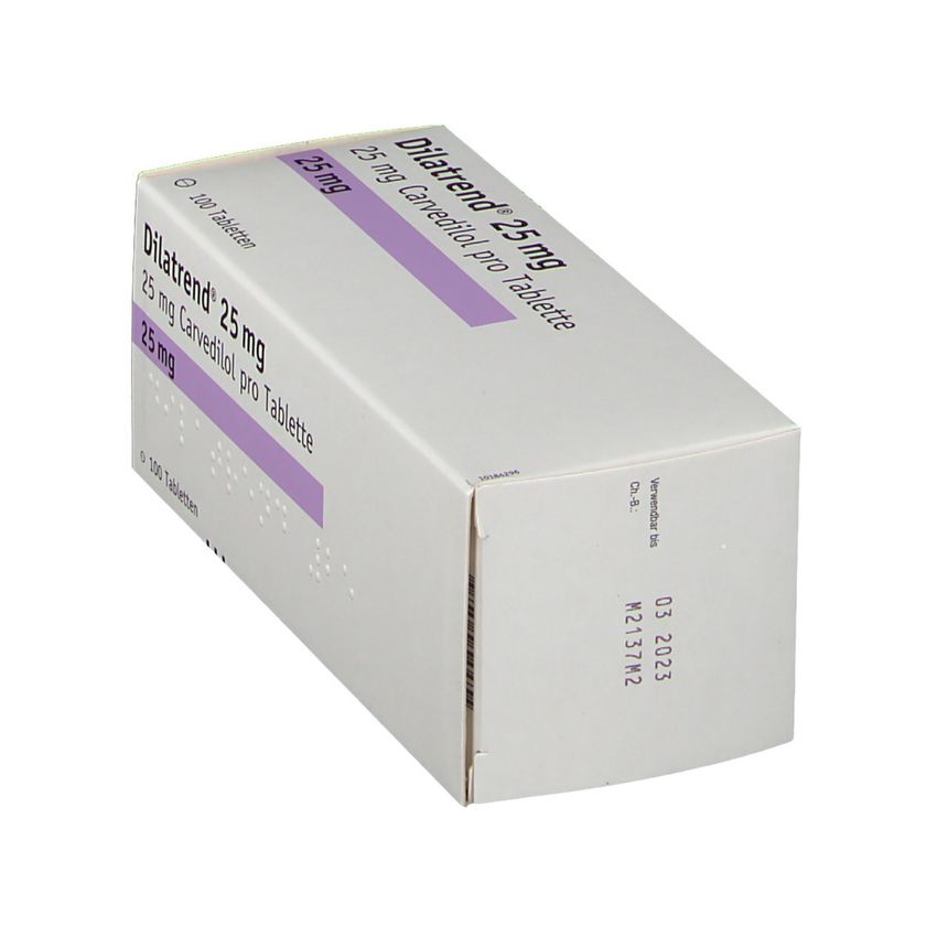 Dilatrend® 25 mg 100 St - shop-apotheke.com