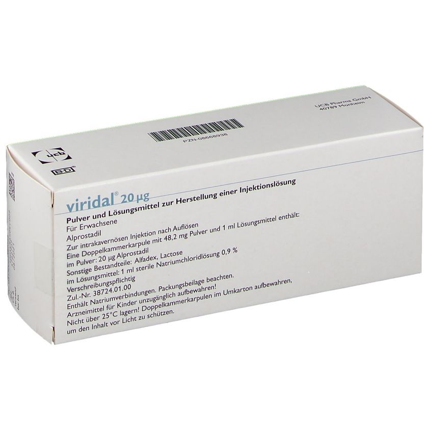Viridal 20 mcg Starter Set Applik.+ 2 Karpulen 1 St - shop-apotheke.com