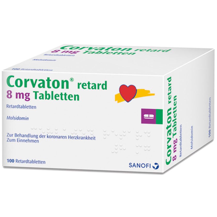 Corvaton® retard 8 mg 100 St - shop-apotheke.com