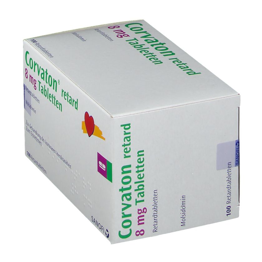 Corvaton® retard 8 mg 100 St - shop-apotheke.com