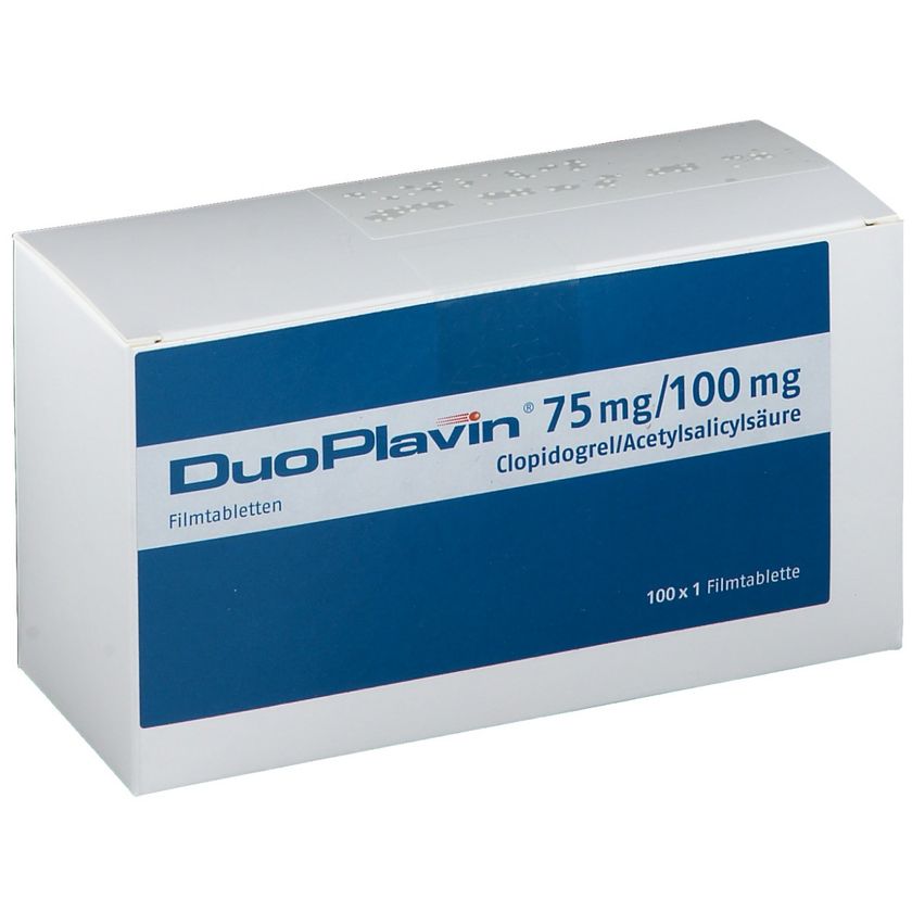 DuoPlavin® 75 mg/100 mg 100 St - shop-apotheke.com
