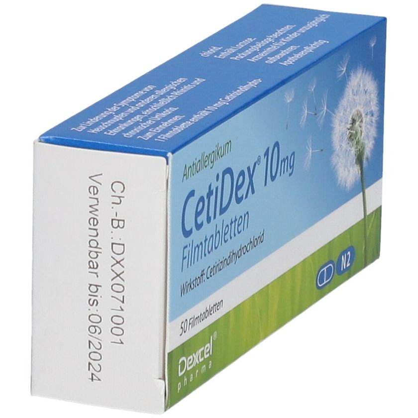 CetiDex® 10 mg 50 St - shop-apotheke.com