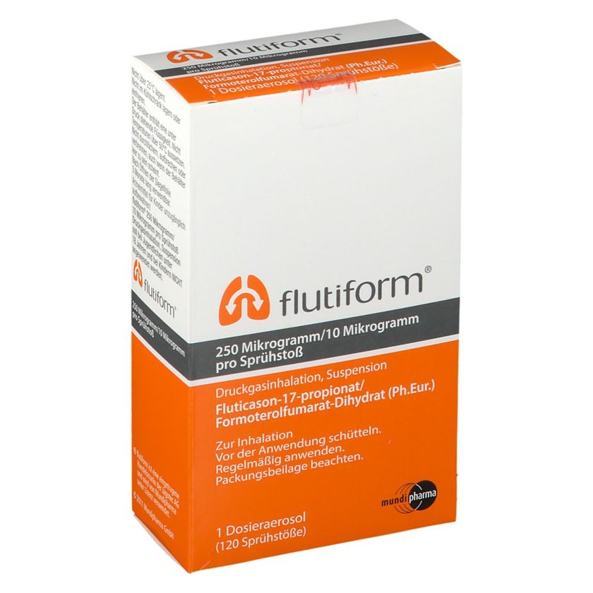 flutiform® 250 µg/10 µg pro Sprühstoß 1 St - shop-apotheke.com