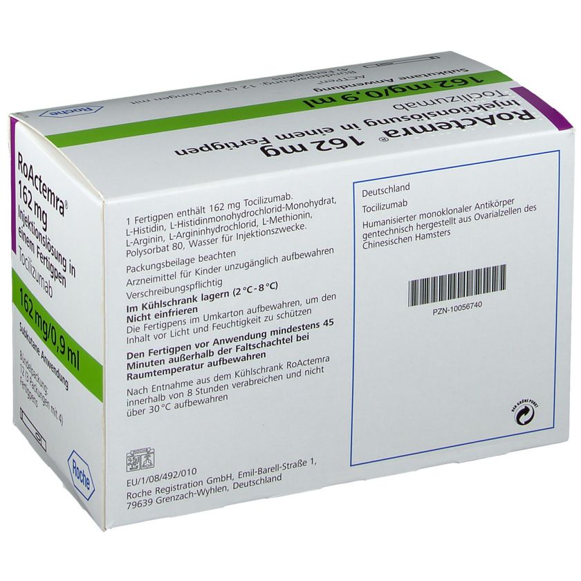 RoActemra® 162 mg 12 St - shop-apotheke.com